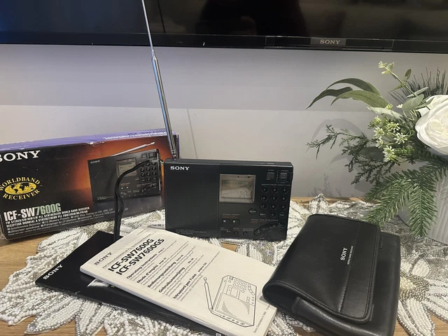 SONY ICF-SW7600G FM/SW/MW/LW PLL Synthesized World Band Receiver Radio… £44.00 - PicClick UK