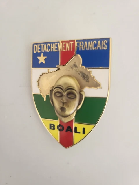 INSIGNE OPEX BOALI RCA afrique détachement français militaire G5088 EUR ...