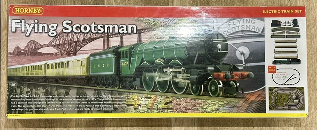 HORNBY R1039 FLYING Scotsman Train Set. See contents in description. VGC £120.00 - PicClick UK