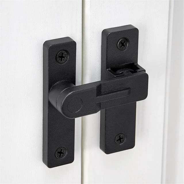 SERRURE DE PORTE rabattable antirouille installation facile serrure de porte de EUR 21,11 ...