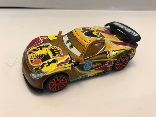 DISNEY PIXAR CARS MIGUEL CAMINO WGP NEON RACER 1:55 PRESSOFUSO TOKYO ...