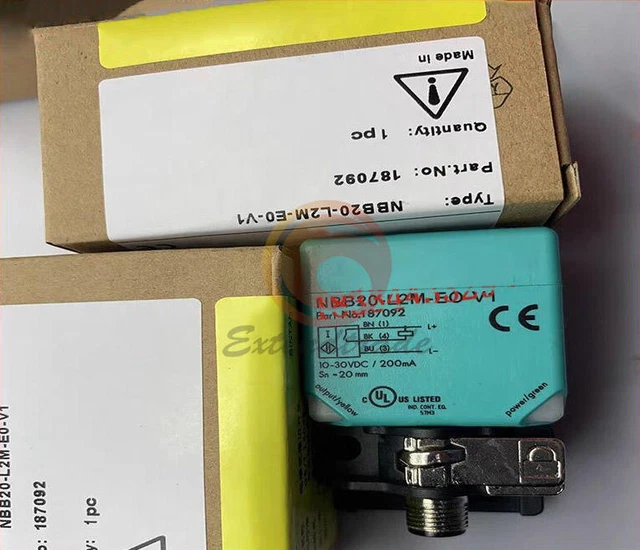 Neu 1pcs FÜr Pepperl Fuchs Näherungsschalter Nbb20 L2m E0 V1 Induktion