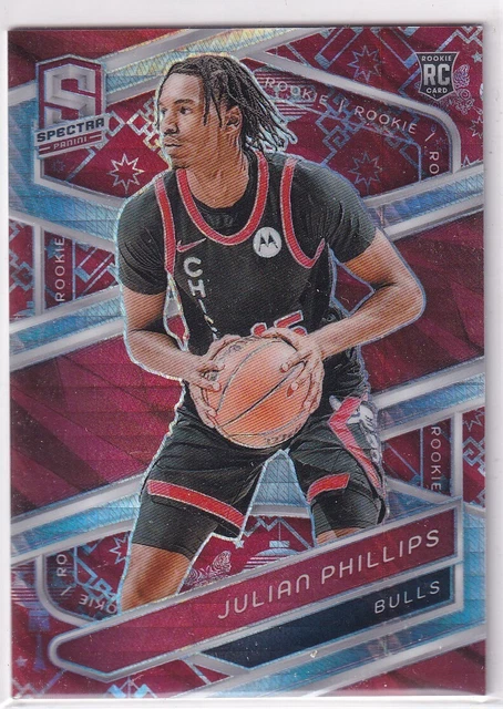 NBA PANINI 2023-24 Spectra No. 133 Julian Phillips Rookie Lucky ...