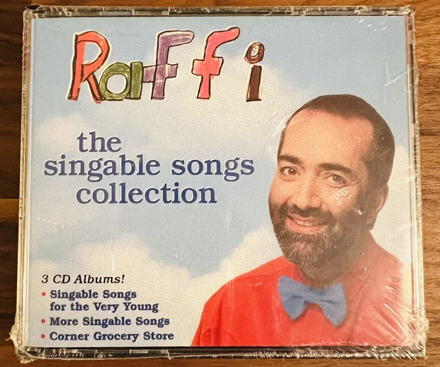 RAFFI THE SINGABLE Songs Collection (3 CD’s, 1996) Brand New Sealed $21 ...