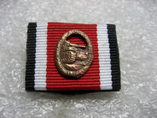 /GERMAN IRON CROSS Medal Bar with Tank Assault Pin,ww2 EUR 8,98 ...