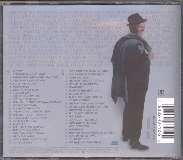 FRANK SINATRA MY Way (The Best of Frank Sinatra) double CD Europe Reprise 1997 EUR 7,33 ...