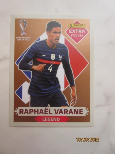 FIFA WORLD CUP Qatar, WM 2022, Panini, Raphael Varane - Bronze - Legend £13.14 - PicClick UK