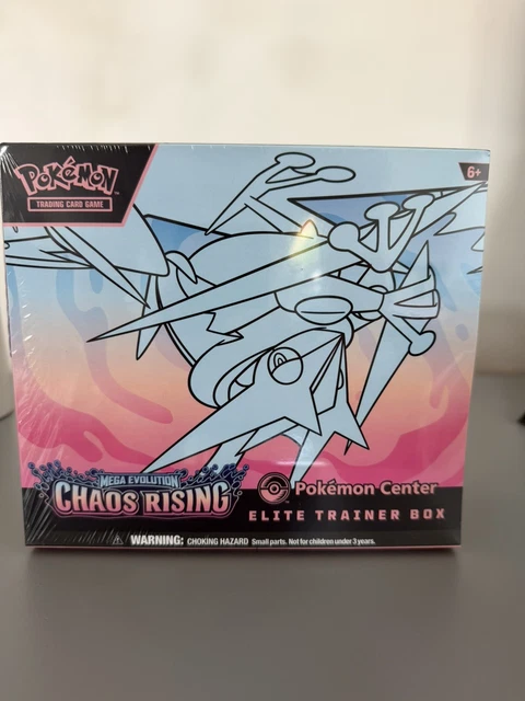 POKÉMON TCG: CHAOS Rising Pokemon Center Elite Trainer Box - Sealed ...