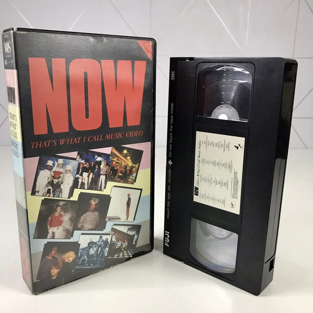 NOW THAT'S WHAT I Call Music 1 VHS Video Cassette Tape (1983) £12.99 ...