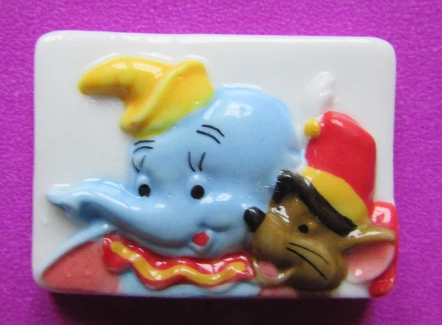 FÈVE PLATE DISNEY DUMBO et TIMOTHEE Eléphant souris #G2 EUR 3,00 ...