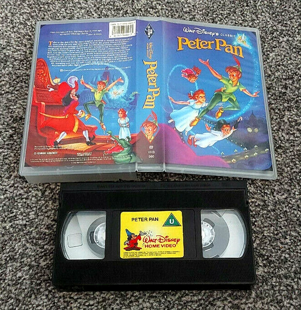 WALT DISNEY THE Classics Peter Pan Black Diamond Pal Vhs Video Kids ...