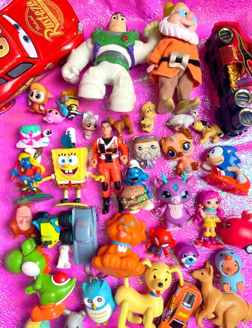 JOB LOT FIGURE Toy Bundle Disney Toy Story Sonic The Hedgehog Super ...