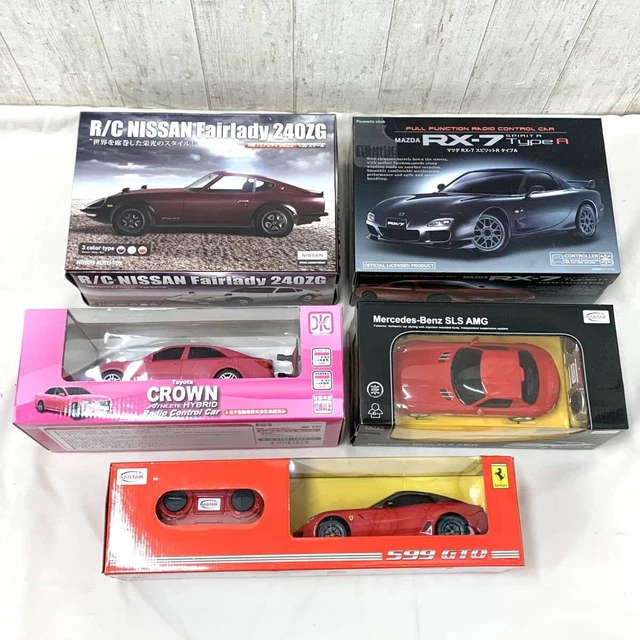 VINTAGE RADIO-CONTROLLED CARS 5-Piece SetCrown Pink, Ferrari 599 GTO, £ ...