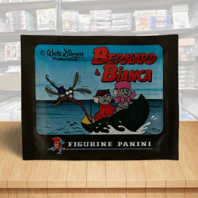 1977 PANINI WALT Disney Bernard & Bianca Sticker Pack **Extremely Rare ...