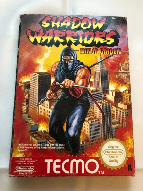 SHADOW WARRIOR. NINTENDO Nes. Pal Uk EUR 50,00 - PicClick FR