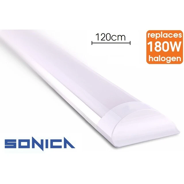 4FT LED TUBE Linear Light Fluorescent Batten Slim Ceiling Surface ...