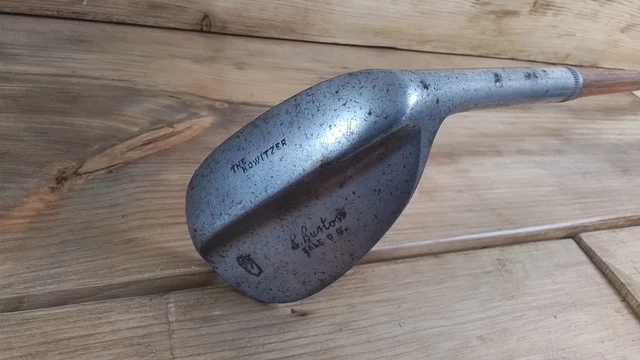 RARE ANTIQUE GOLF Club. 'The Howitzer' Sale Golf Club R Burton Open ...