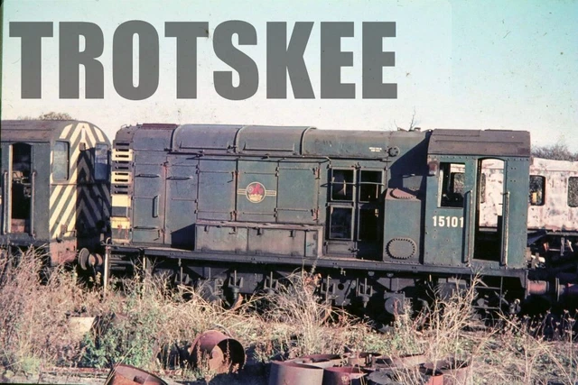 35MM SLIDE BR British Railways Diesel Loco Class 15 15101 c1970 ...