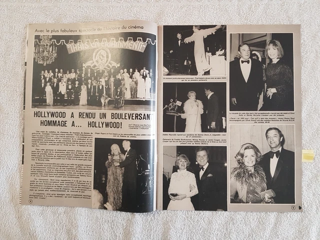 CINE REVUE N°24 1974 Ursula Andress Delpech A.alvina M.lanza Guitry D.sanda Piat EUR 4,00 ...