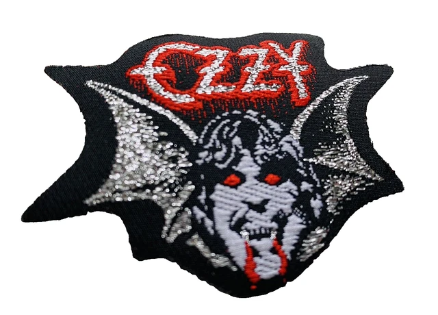 OZZY OSBOURNE BAT 80s Vintage PATCH Aufnäher Metal Black Sabbath DIO Iron Maiden EUR 17,00 ...