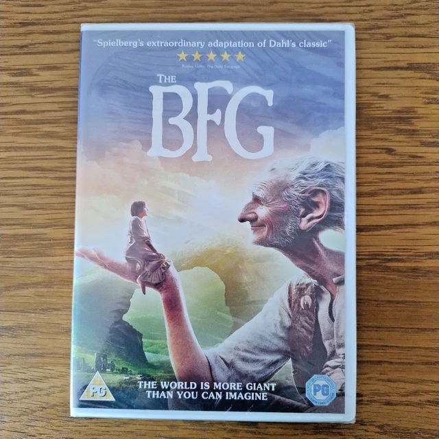 THE BFG DVD Big Friendly Giant Roald Dahl Steven Spielberg Family Movie ...