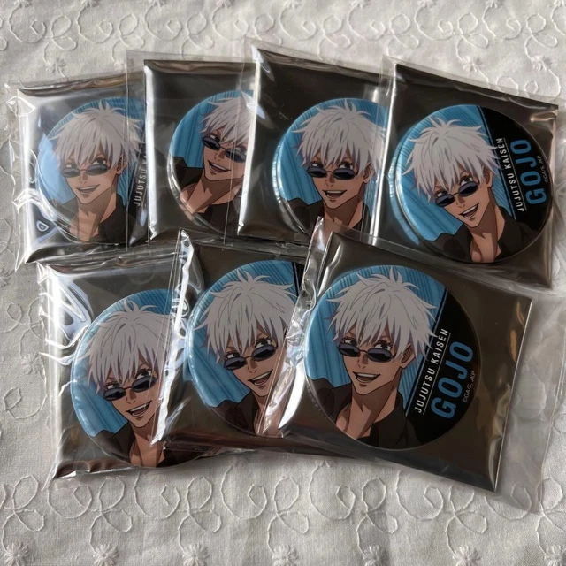 JUJUTSU KAISEN POP UP STORE Keio Department Store Can Badge Satoru Gojo ...