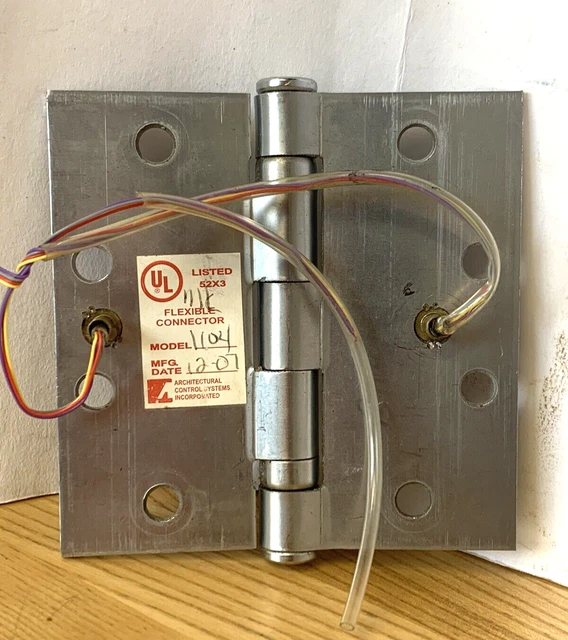 ARCHITECTURAL CONTROL SYSTEMS ACSI 1104 Concealed Connection Hinge 4.5 ...
