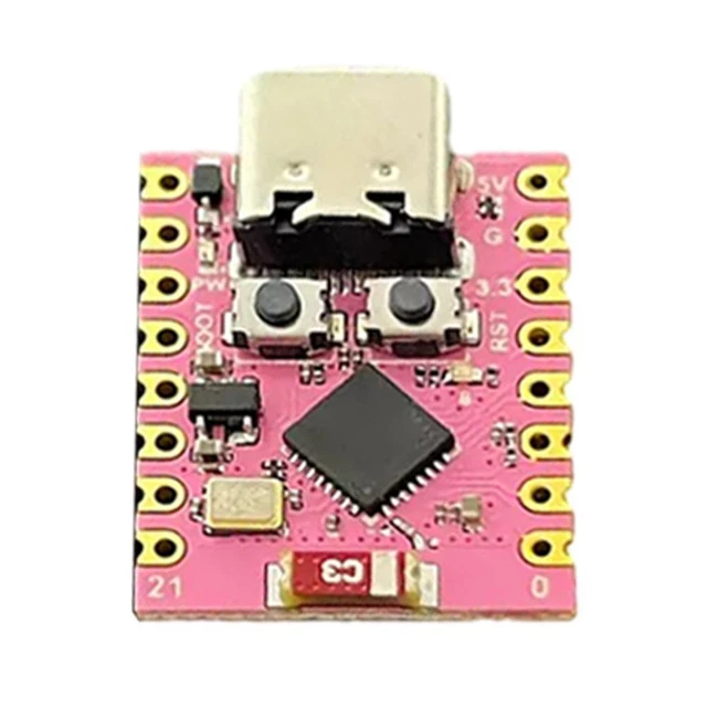 Esp32 C3 Dev Board 3 3 6v Power Supply Esp32 Supermini Low Power Pink £13 73 Picclick Uk