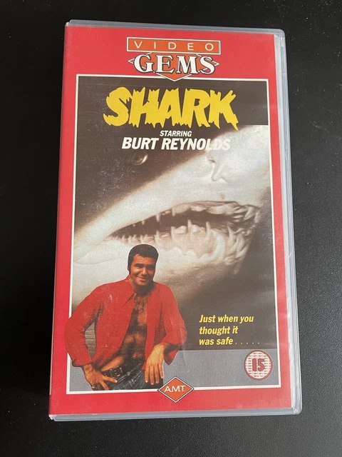 SHARK VHS 1969 Burt Reynolds, Arthur Kennedy, Silvia Pinal Vintage ...