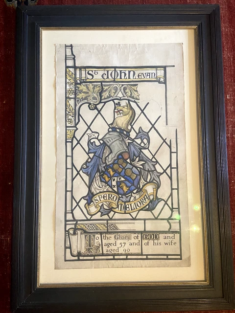 GENUINE PRE-RAPHAELITE SCHOOL Cartoon Drawing by James Powell and Sons ...