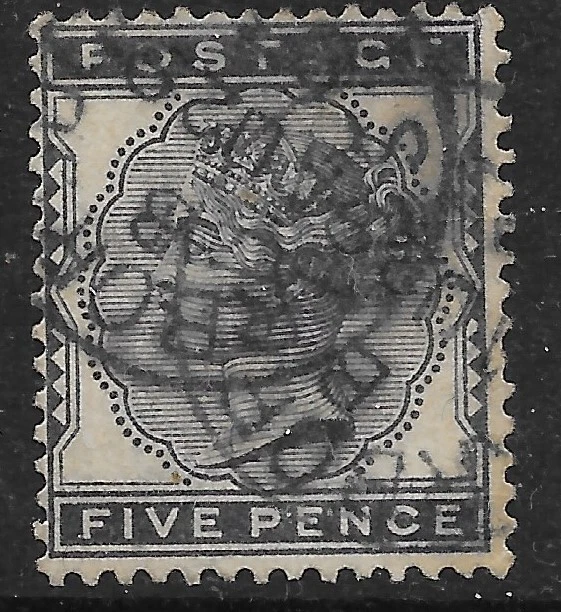 GB QUEEN VICTORIA Stamp SG169 5d Indigo r14061 £1.50 - PicClick UK
