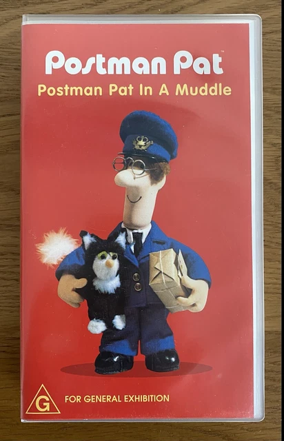 POSTMAN PAT VHS In a Muddle ABC Children's Video tape 2003 Rare - Free ...
