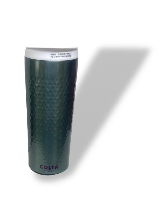 BRAND NEW COOPER Costa Coffee Reusable Travel Cup 2024 450ml Green £17. ...