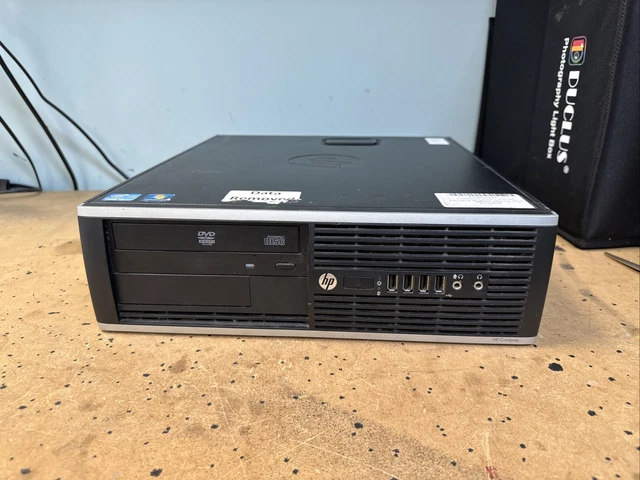 HP COMPAQ 8200 Elite SFF PC Desktop Computer i5-2400 4GB RAM NO HDD/SSD ...