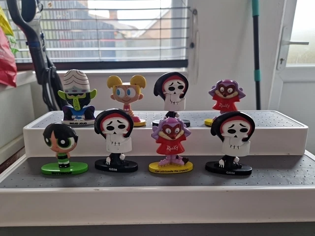 KELLOGG'S CARTOON NETWORK Wobble heads X8 Figures £8.00 - PicClick UK