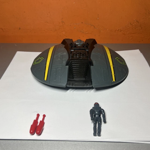 CYLON RAIDER SHIP FUSING Battlestar Galactica 1978 vehículo Mattel 100% ...