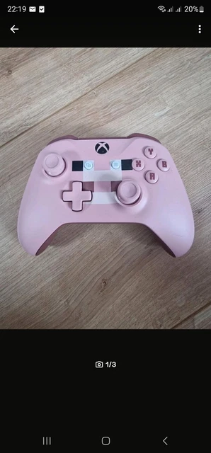 XBOX WIRELESS CONTROLLER, Limited Edition minecraft rosa, wie neu EUR ...