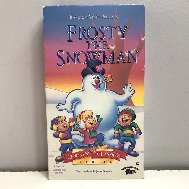 F.H.E. FROSTY THE Snowman VHS Video Tape 1969 VTG Christmas Classic FHE ...