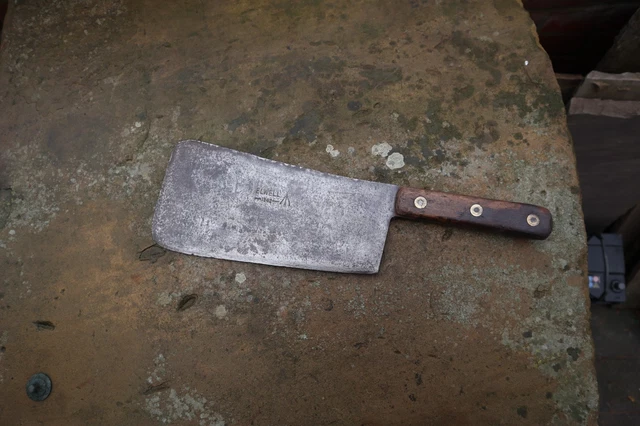 VINTAGE ELWELL BUTCHERS meat cleaver 1942 Military, WW2 £58.00 ...