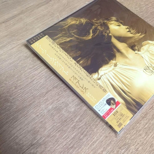 TAYLOR SWIFT FEARLESS Taylor's Version Deluxe Edition 2CD + Poster ...