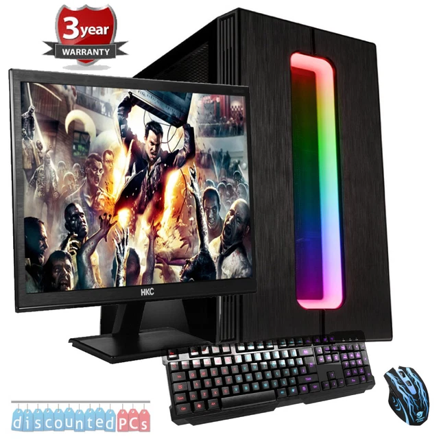 AMD RYZEN 5 5500 NVMe Gaming Bundle PC RTX 3060 12gb 27'' Screen B550 ...