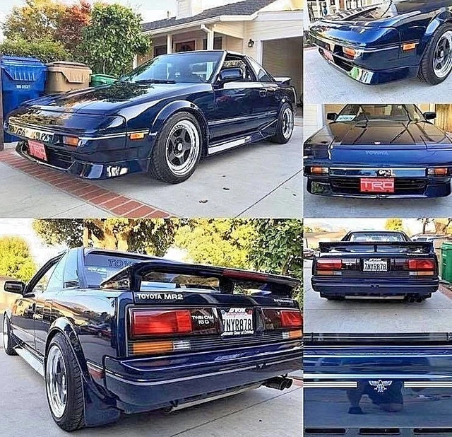 TOYOTA MR2 MK1 Supercharged / Supercharger Sticker Set Aw11 Sc 4Agze ...