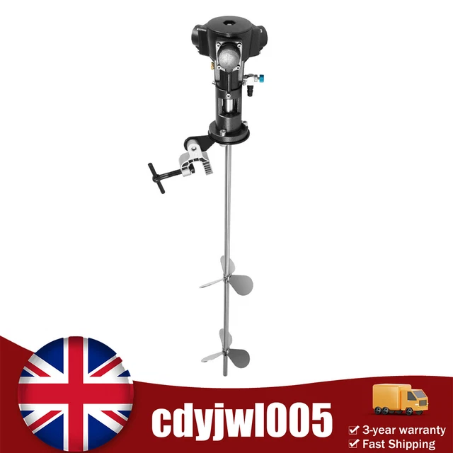 50 GAL 200L Tank Pneumatic Barrel Mixer Agitator Mixing Machine ...