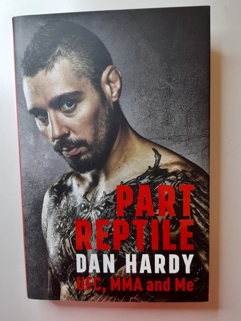 DAN HARDY - Part Reptile Autobiography Hardcover Book Autographed ...