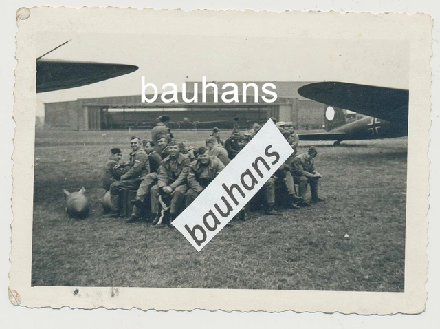 LUFTWAFFE FLIEGERHORST KÖNIGSBERG Ostp. Flugzeug He Piloten Kennung ...