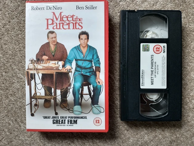 MEET THE PARENTS VHS Cassette big box ex rental £2.85 - PicClick UK