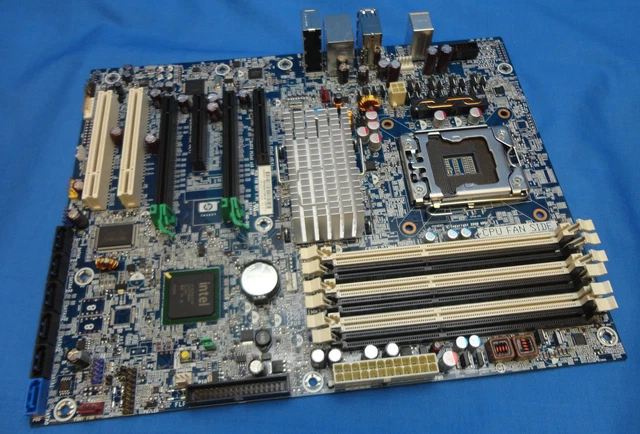HP Z400 WORKSTATION Socket LGA1366/1366 MOTHERBOARD P/N586968-001 ...