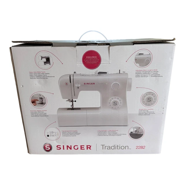 SINGER TRADITION 2282 Sewing Machine w/ Foot Pedal - User Manual ...