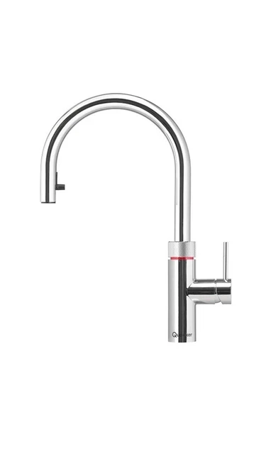 QUOOKER ROUND CHR PRO3-VAQ Flex Chrome Boiling Water Tap and 3L Tank ...