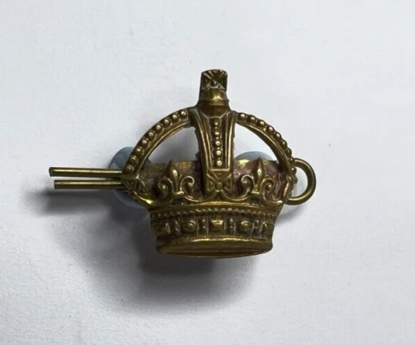 WW2 BRITISH ARMY Rank Crown 25 x 25 mm east west lugs £11.55 - PicClick UK